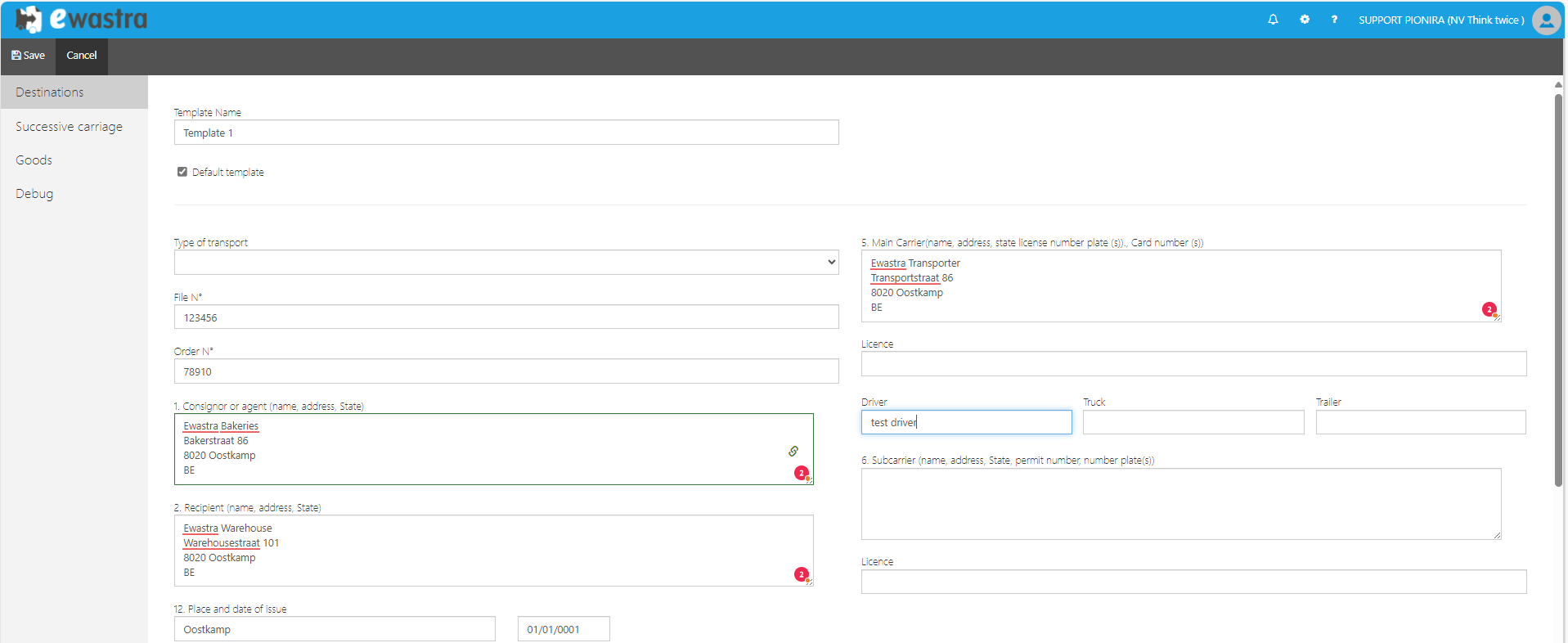 General Info | eWastra Documentation